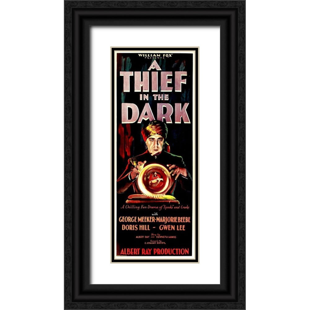 Hollywood Photo Archive 9x18 Black Ornate Wood Framed with Double ...