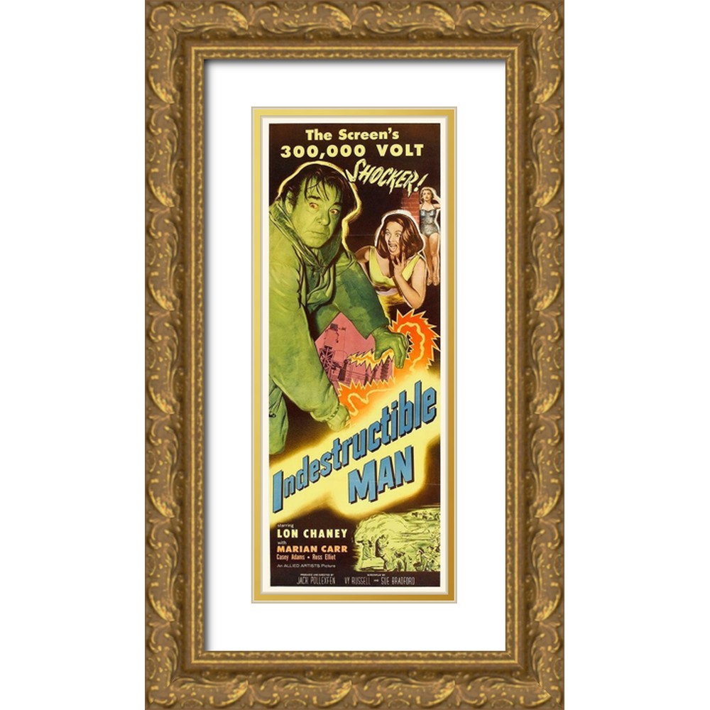 Hollywood Photo Archive 9x18 Gold Ornate Wood Framed with Double ...