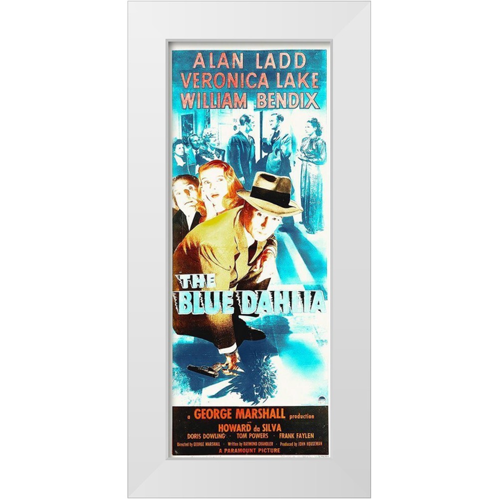 Hollywood Photo Archive 9x18 White Modern Wood Framed Museum Art Print ...