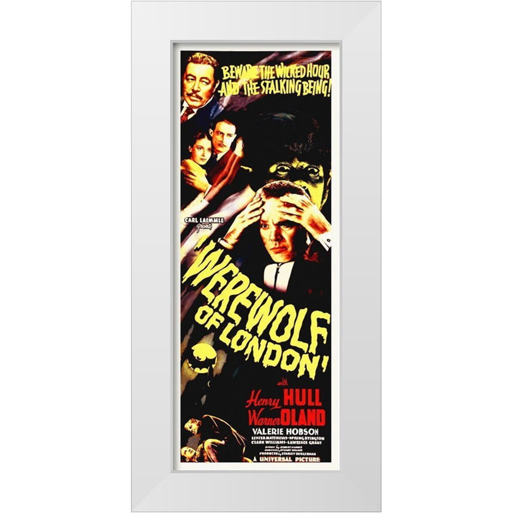 Hollywood Photo Archive 9x18 White Modern Wood Framed Museum Art Print ...