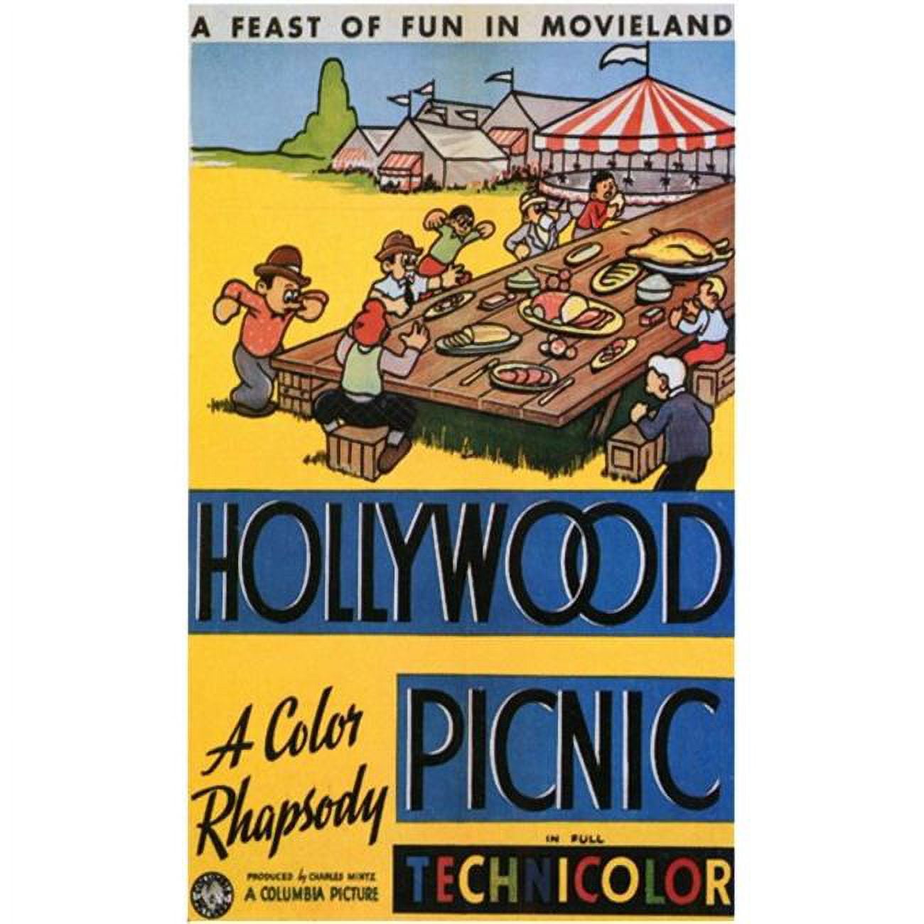 Hollywood Picnic Movie Poster - 11 x 17 in. - Walmart.com