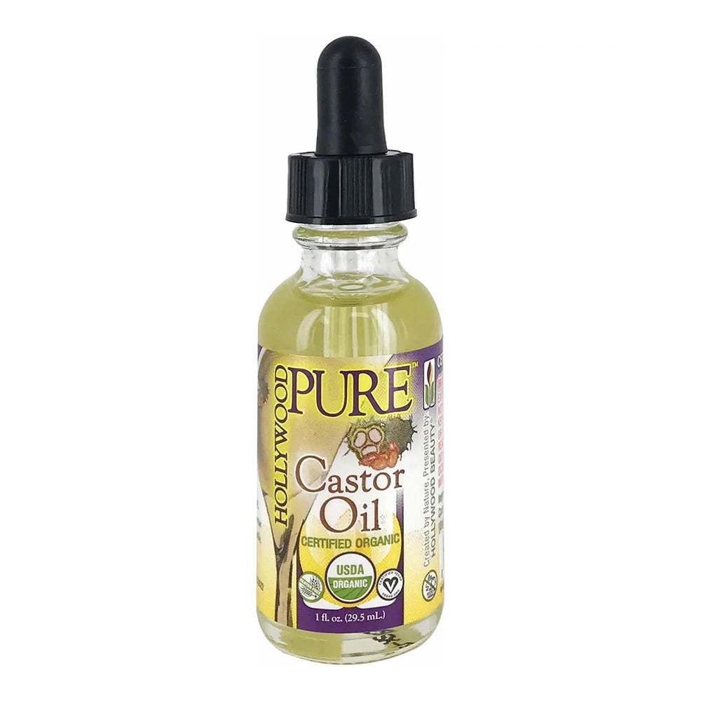 Hollywood Pure Organic Castor Oil, 1 Oz.. - Walmart.com