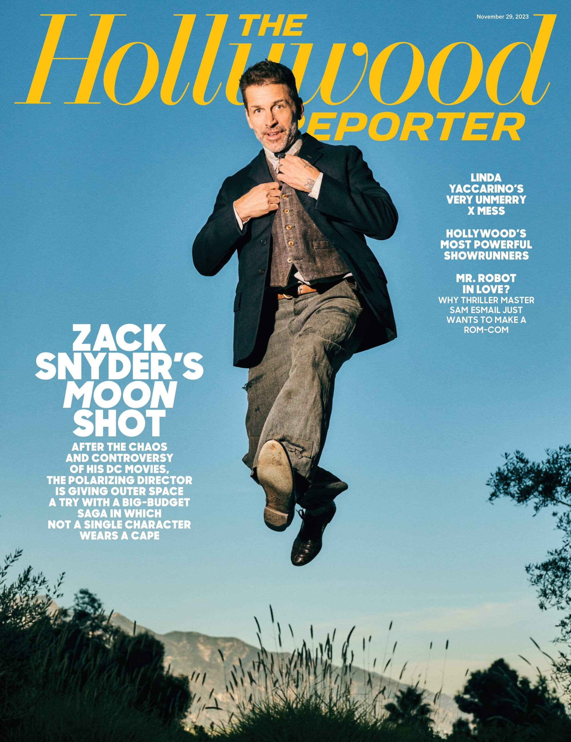 The Hollywood Reporter - 23.11.29 Edition: Zack Snyder's Moon Shoot ...