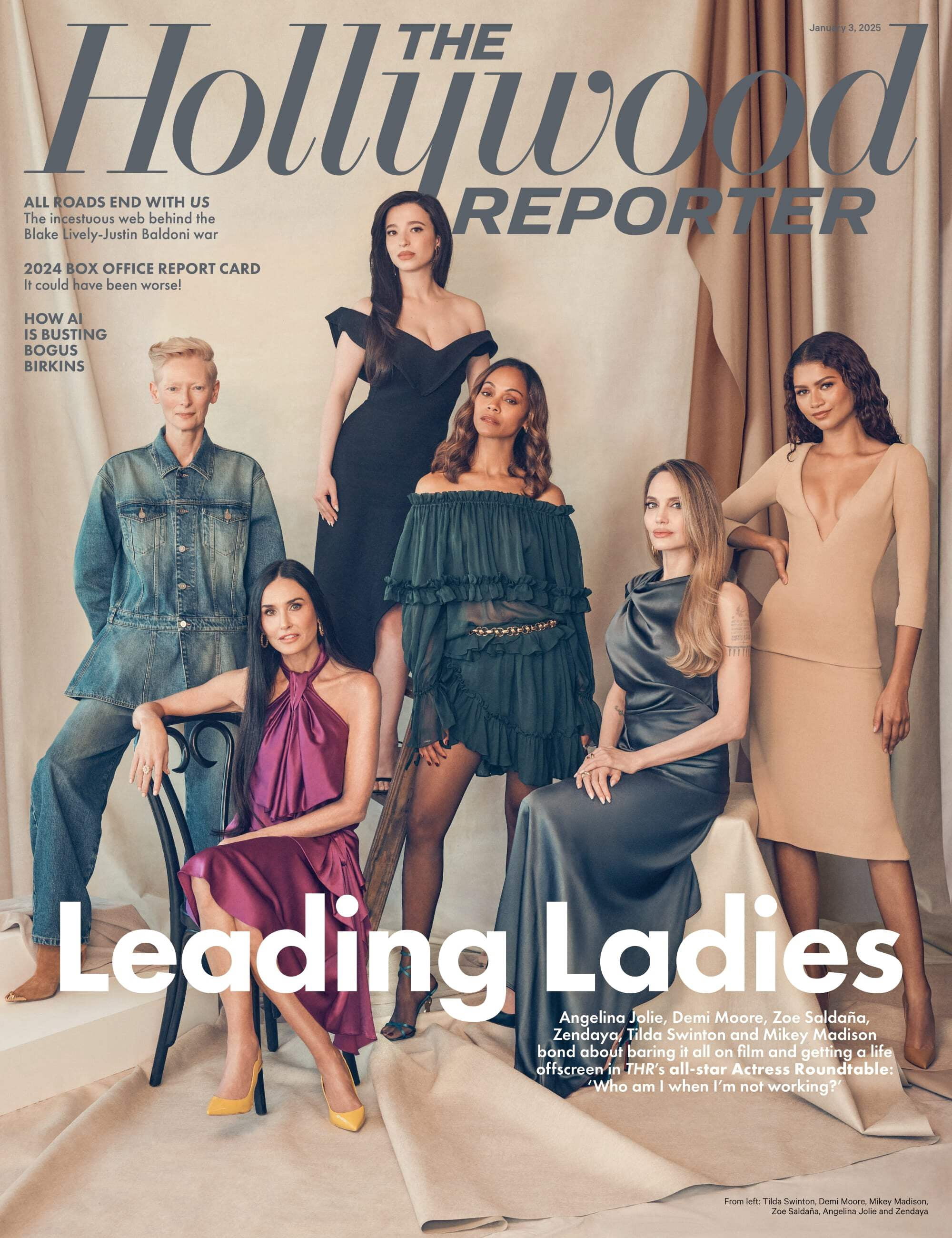The Hollywood Reporter - 25.01.03 Edition: Leading Ladies, 2024 Actress ...