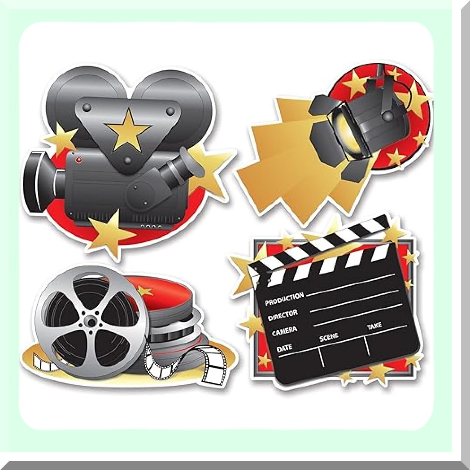 Hollywood Standees Collection - Lifesize Film Props - Red Carpet Decor ...