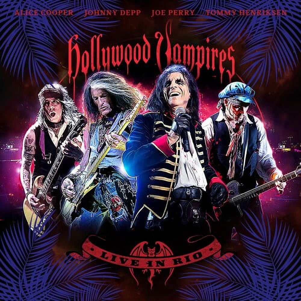 Hollywood Vampires - Live In Rio Deluxe CD/DVD - Star-Studded Band ...