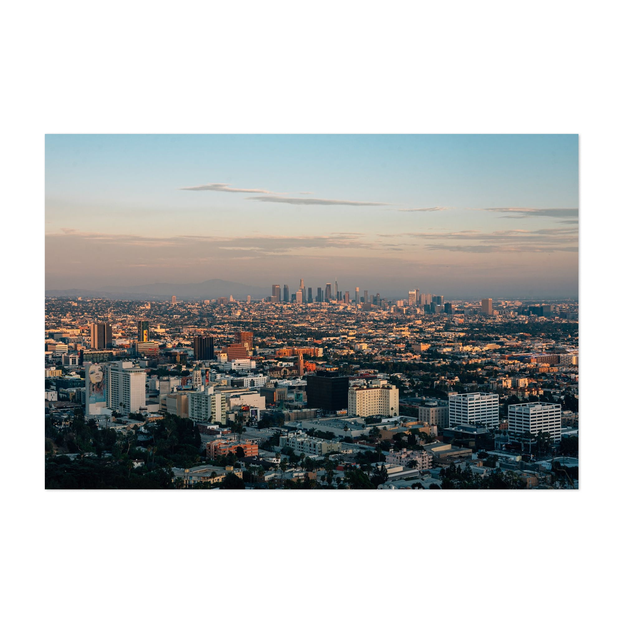Hollywood from Runyon - Los Angeles California Photography Unframed ...