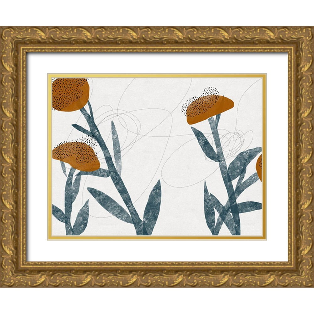 Holman, Nicholas 14x12 Gold Ornate Wood Framed with Double Matting ...