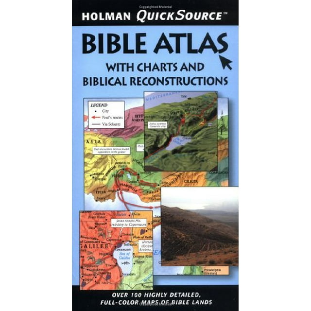 Pre-Owned Holman Quicksource Bible Atlas with Charts and Biblical ...