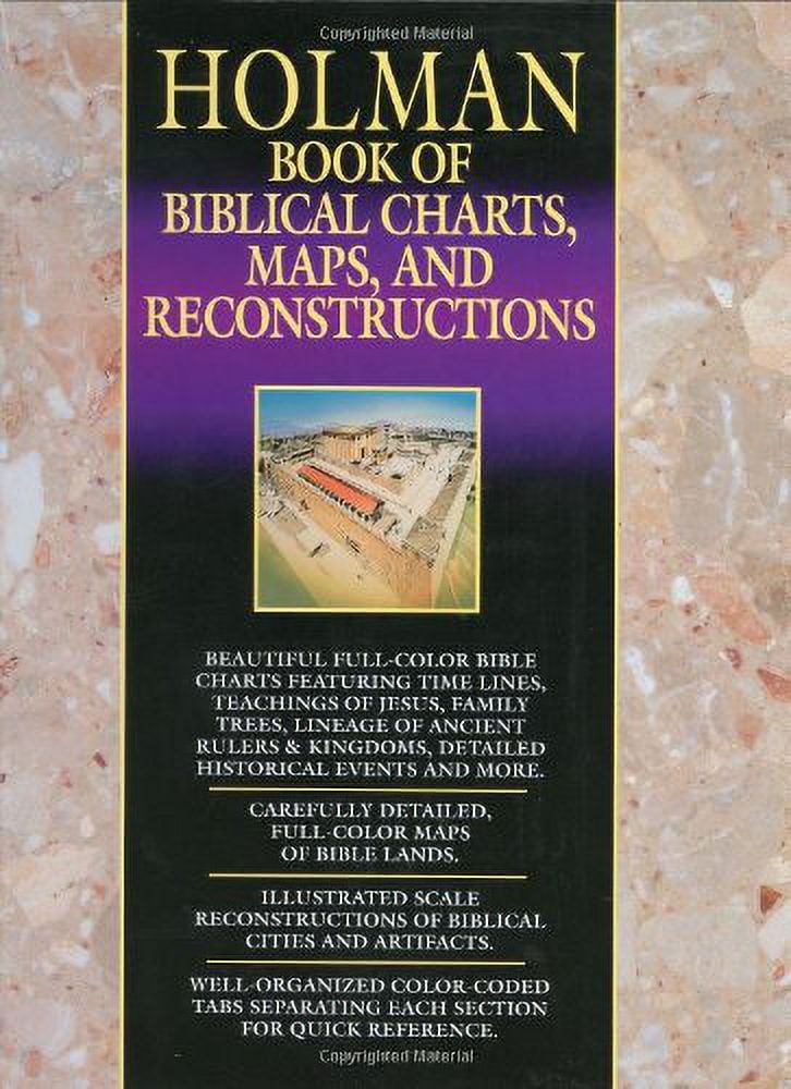Pre-Owned Book of Biblical Charts, Maps, and Reconstructions (Unknown ...