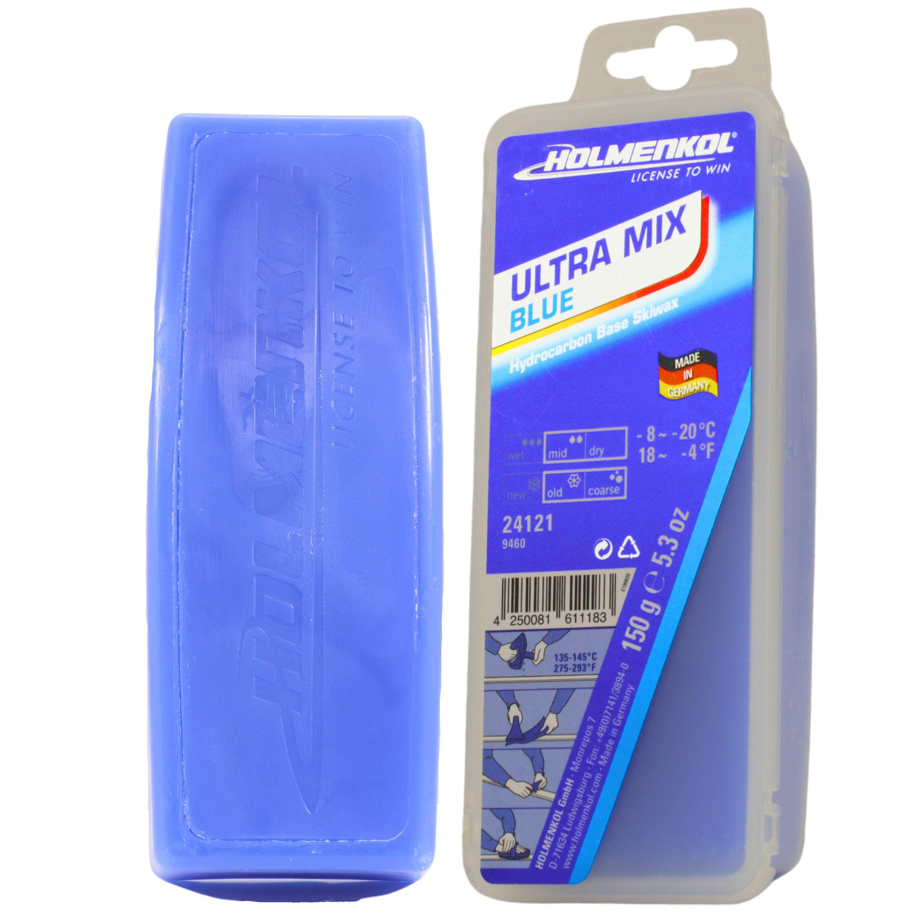 Holmenkol UltraMix Blue Wax - 150g - 24121 - Walmart.com