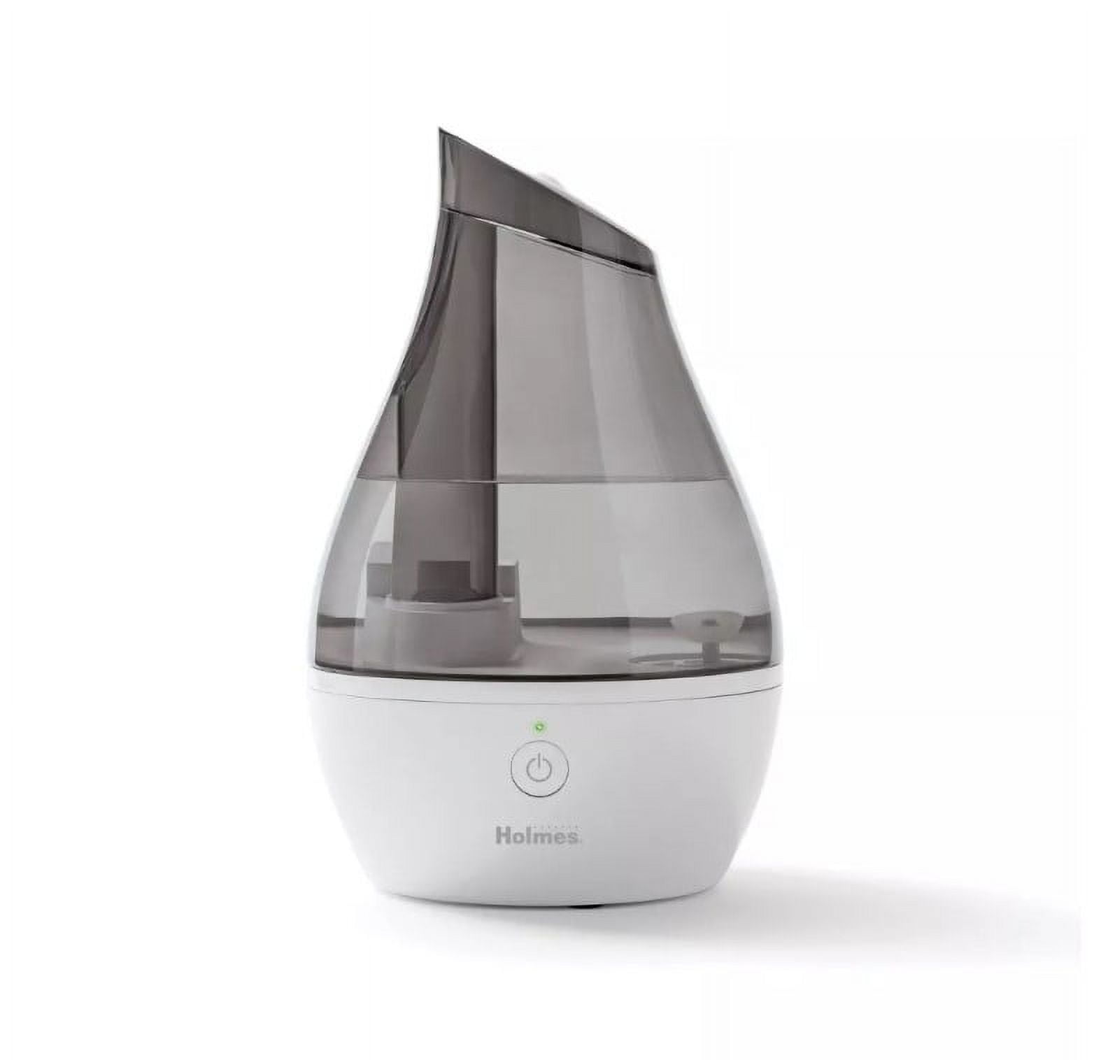 Holmes 0.5gal Virtually Silent Ultrasonic Cool Mist Humidifier ...