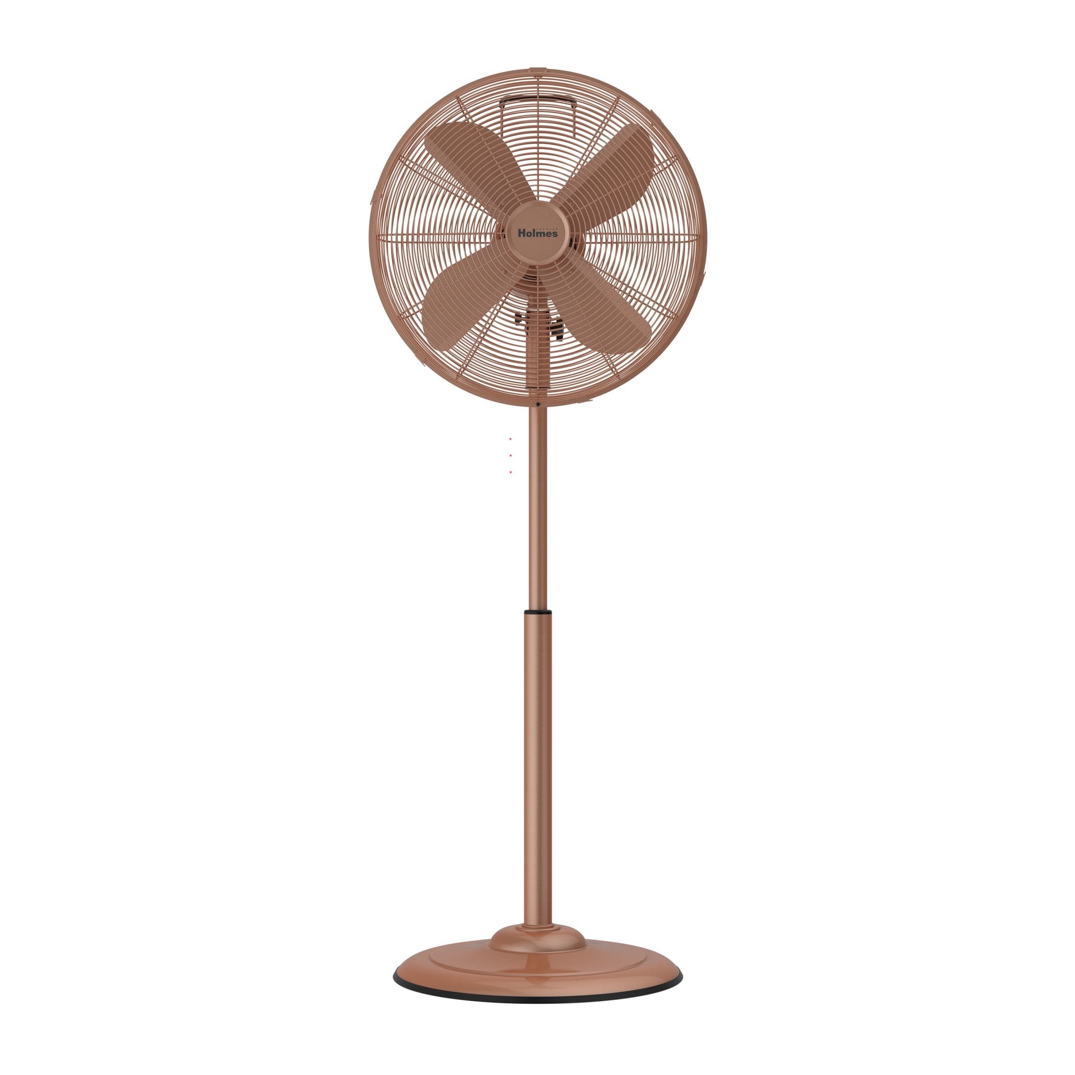 Holmes 16 Inch Oscillating Stand Fan 3 Speed Tilt Head Pedestal Brushed ...