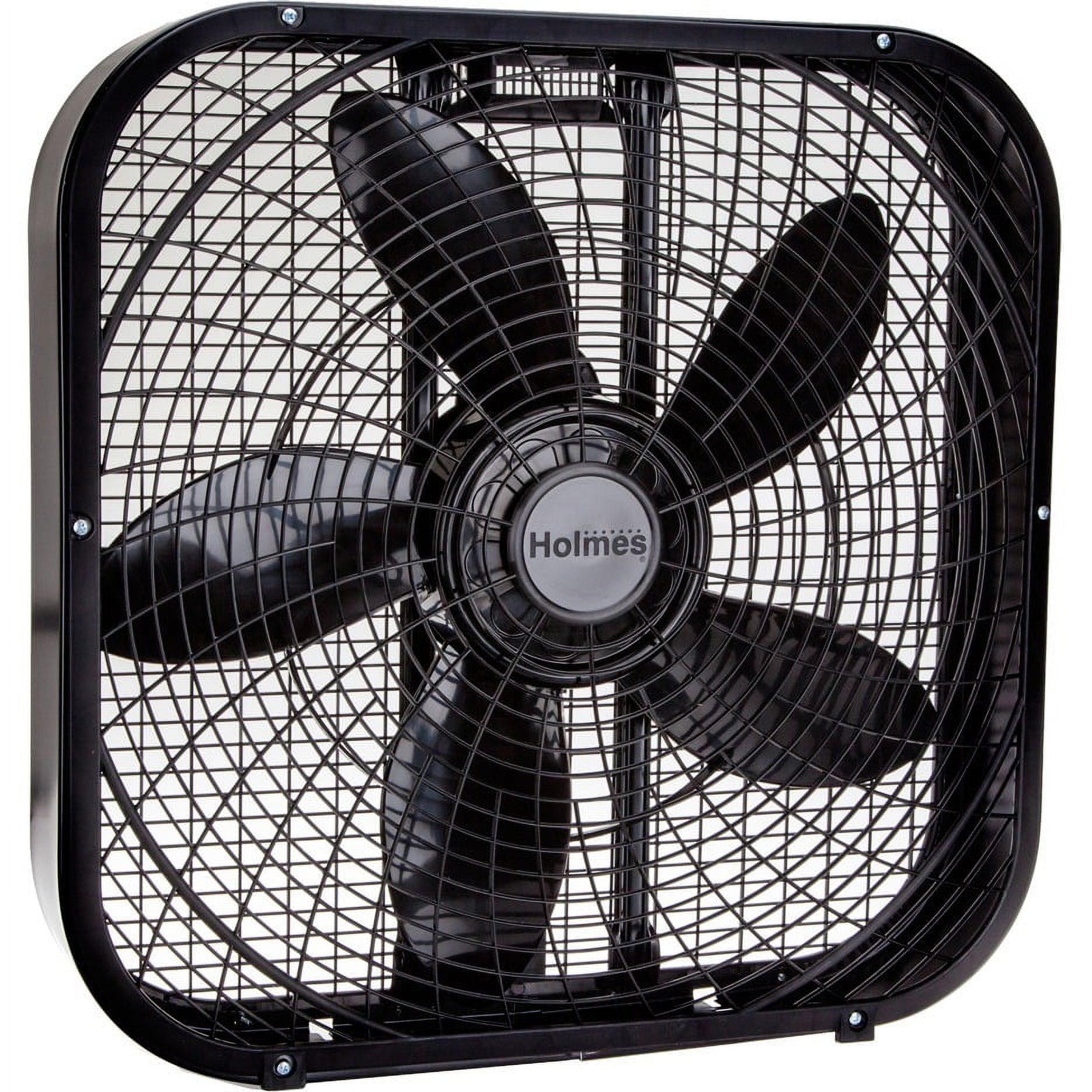 Holmes 20" Box Fan, Black - Walmart.com