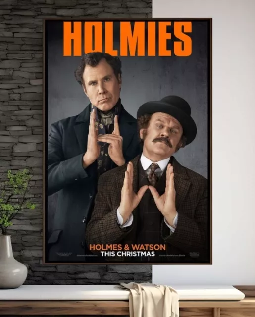Holmes And Watson Movie Poster, High Quality Print, Movie Art, Wall ...