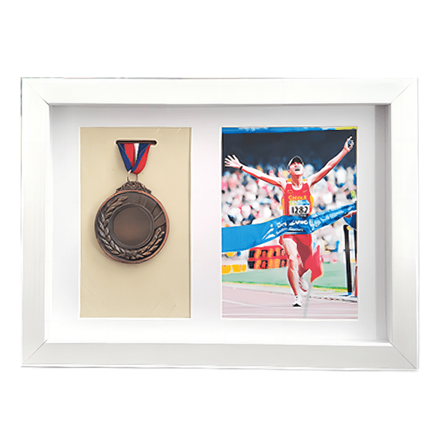 Holocky A4 Medal Display Shadow Box Case Photo Display Frame for ...
