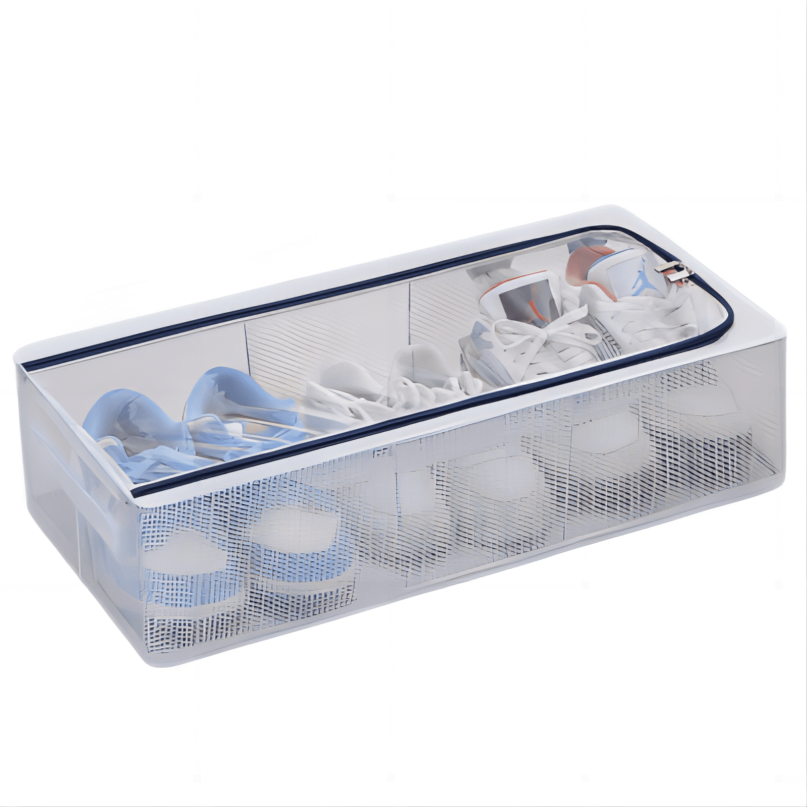 Holocky Foldable Waterproof Underbed Storage Box with Lid, Large ...