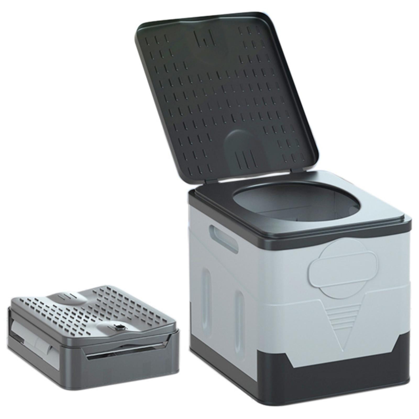 Holocky Portable Collapsible Toilet for Camping, Car Travel, RV, Hiking ...