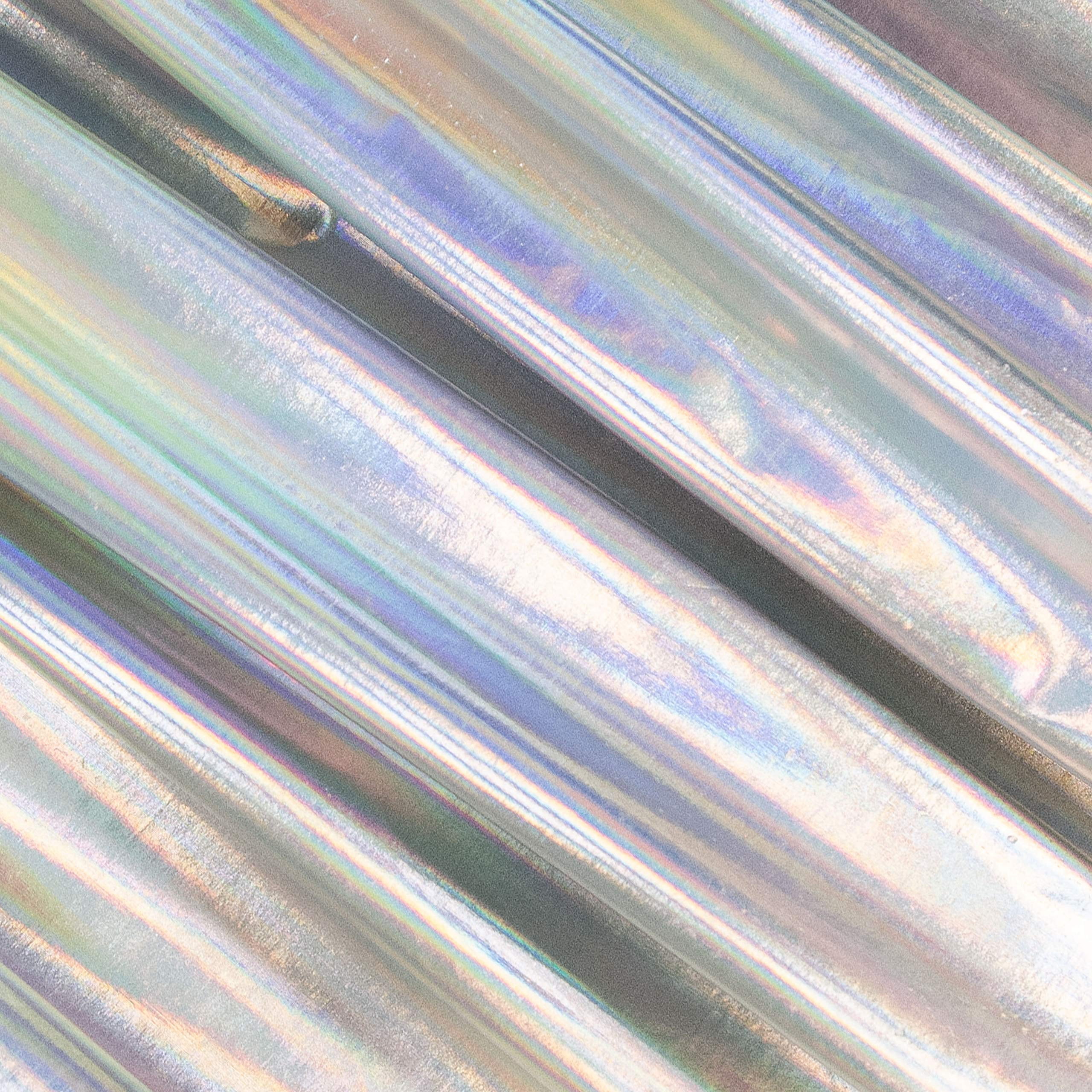 FabricLA Metallic Foil Lame Spandex - 4 Way Stretchable Knit Fabric - 60" Inch Wide Foil Spandex ...