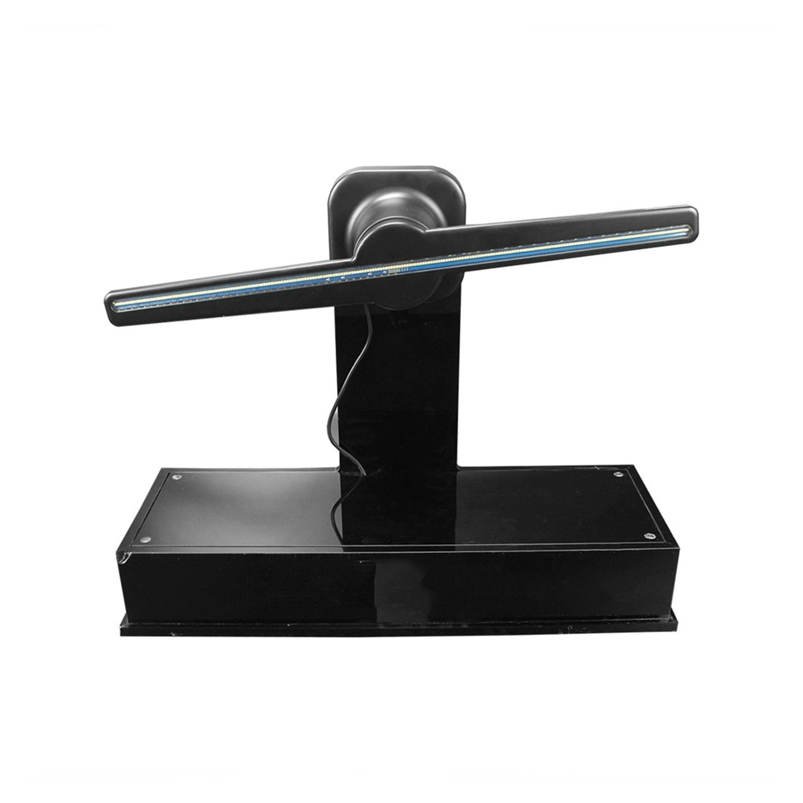 Holographic Advertising Machine Protective Cover 42 Cm LED Fan Screen ...