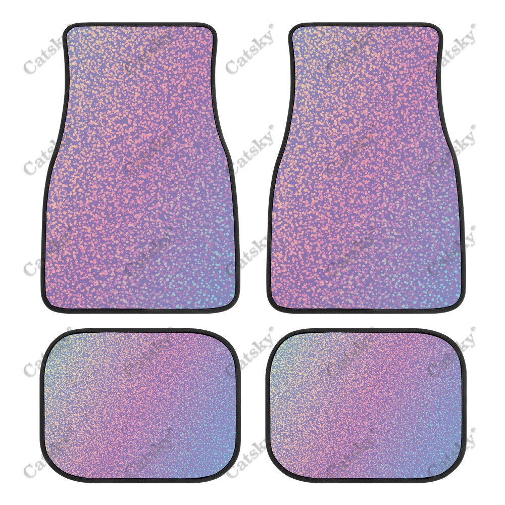 Holographic Colors Car Floor Mat Vintage Carpet Anti-Slip Rubber Mat ...