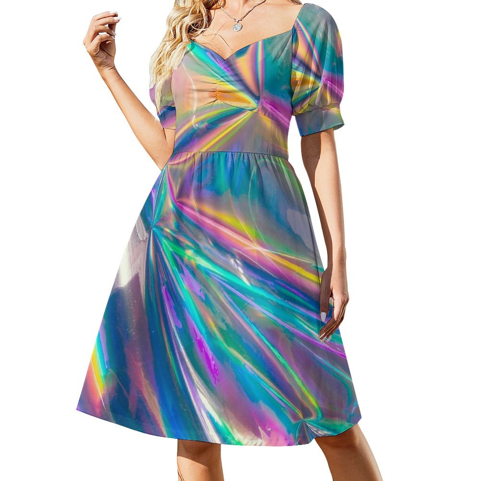 Holographic Dress Bride dresses evening dresses women - Walmart.com