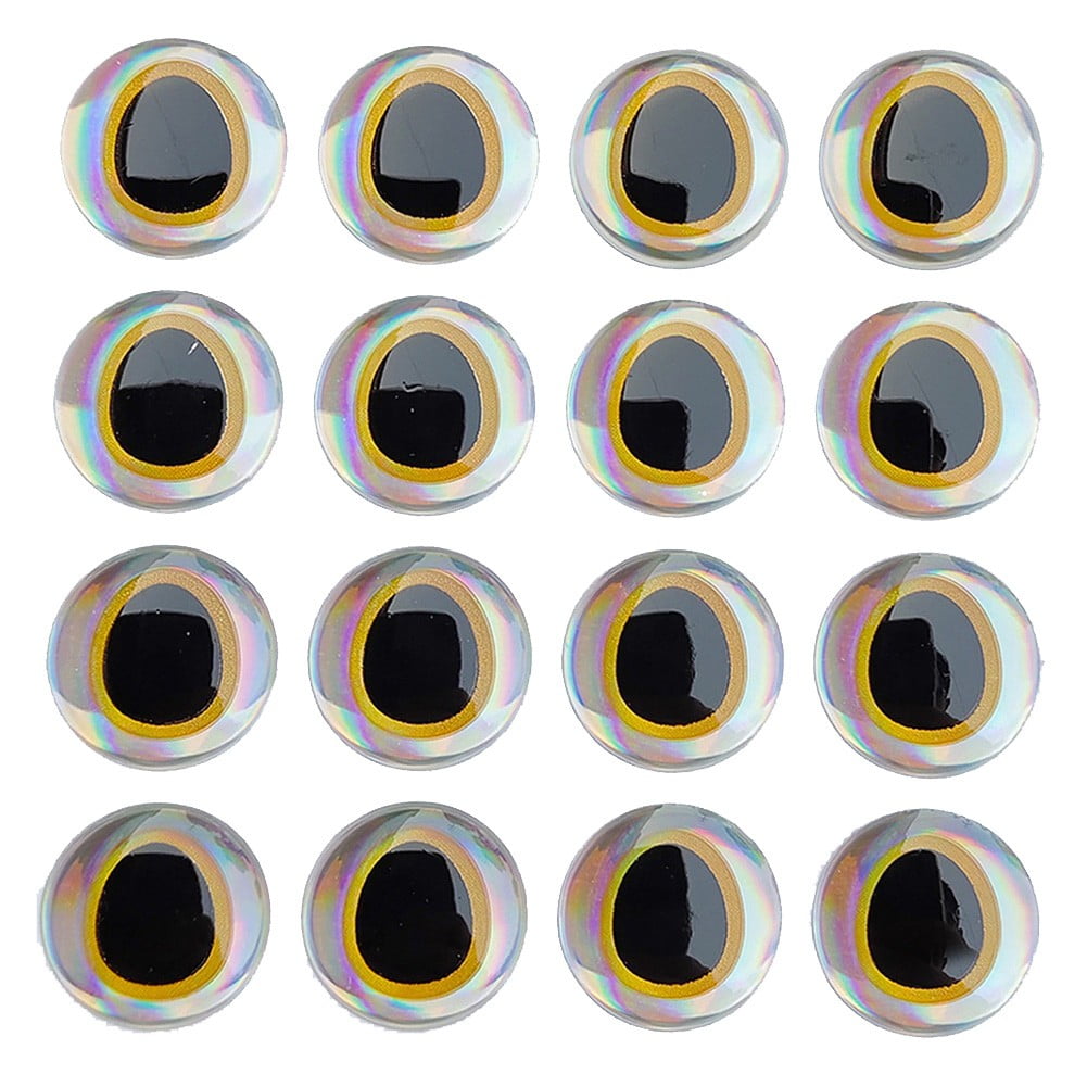 Holographic-Fishing Lure Eyes 3D-Fish Eyes Artificial Fish Eyes DIY ...