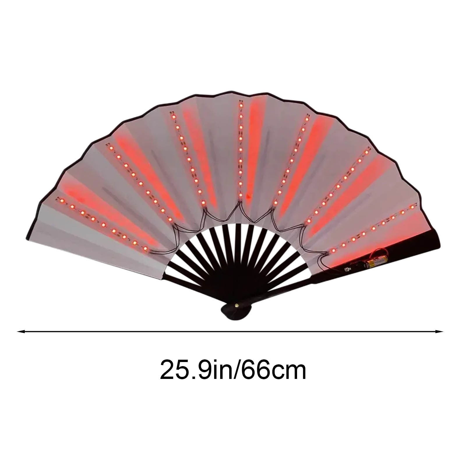 Holographic Folding Clap Fans with Light - Traditional Chinese Kung Fu ...