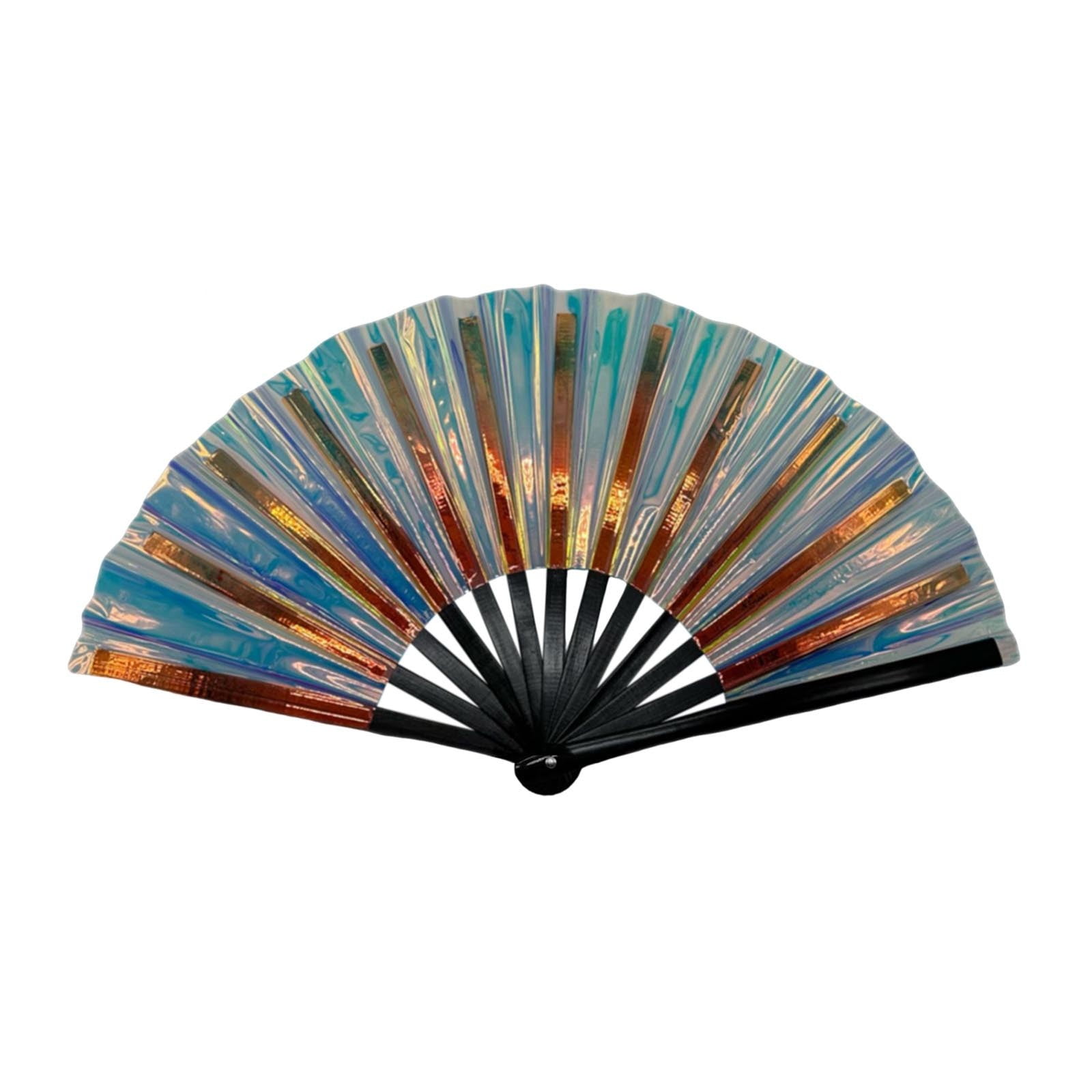 Holographic Folding Fan A Dusknt Office,Craft,Stationery Boots On The ...