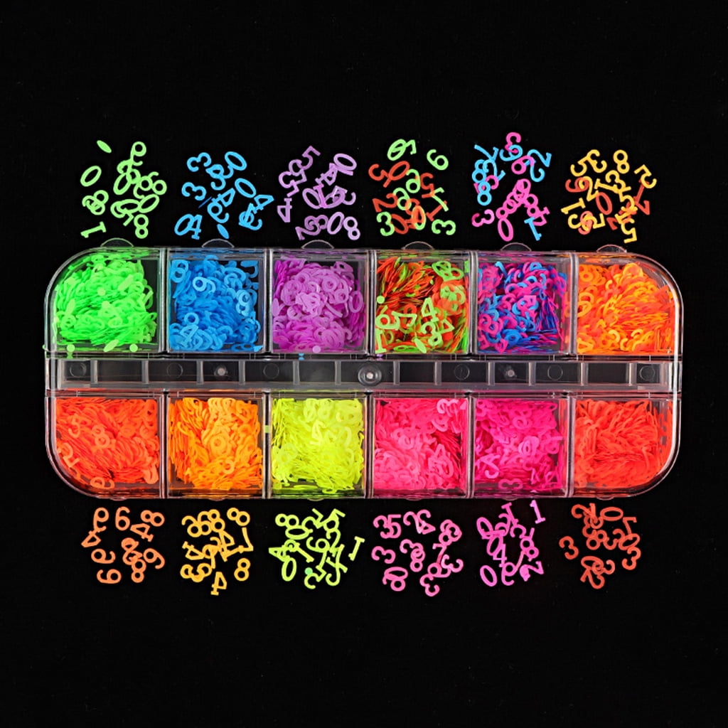 Holographic Glitter Flakes Glow in the Dark DIY Resin Mold Epoxy ...