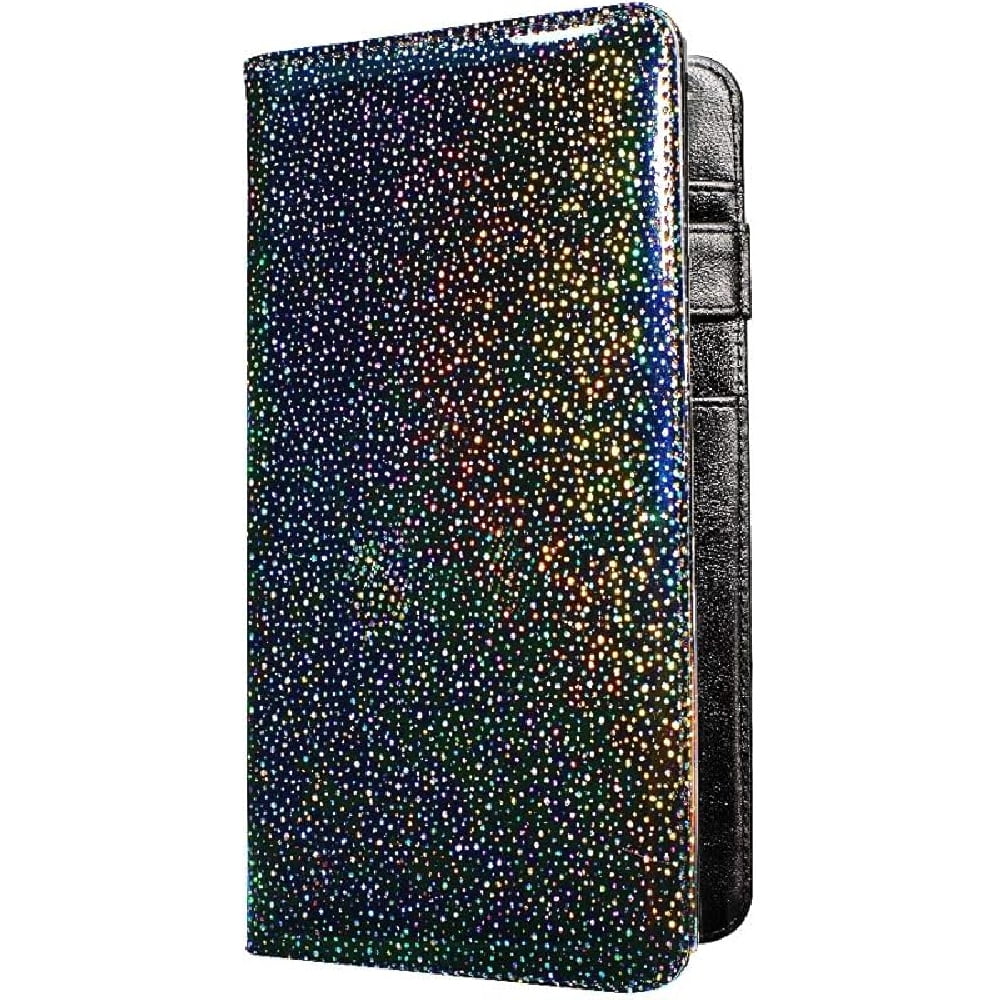 Holographic Glitter Server Book with Zipper Pocket 5x9 Waitress Book ...