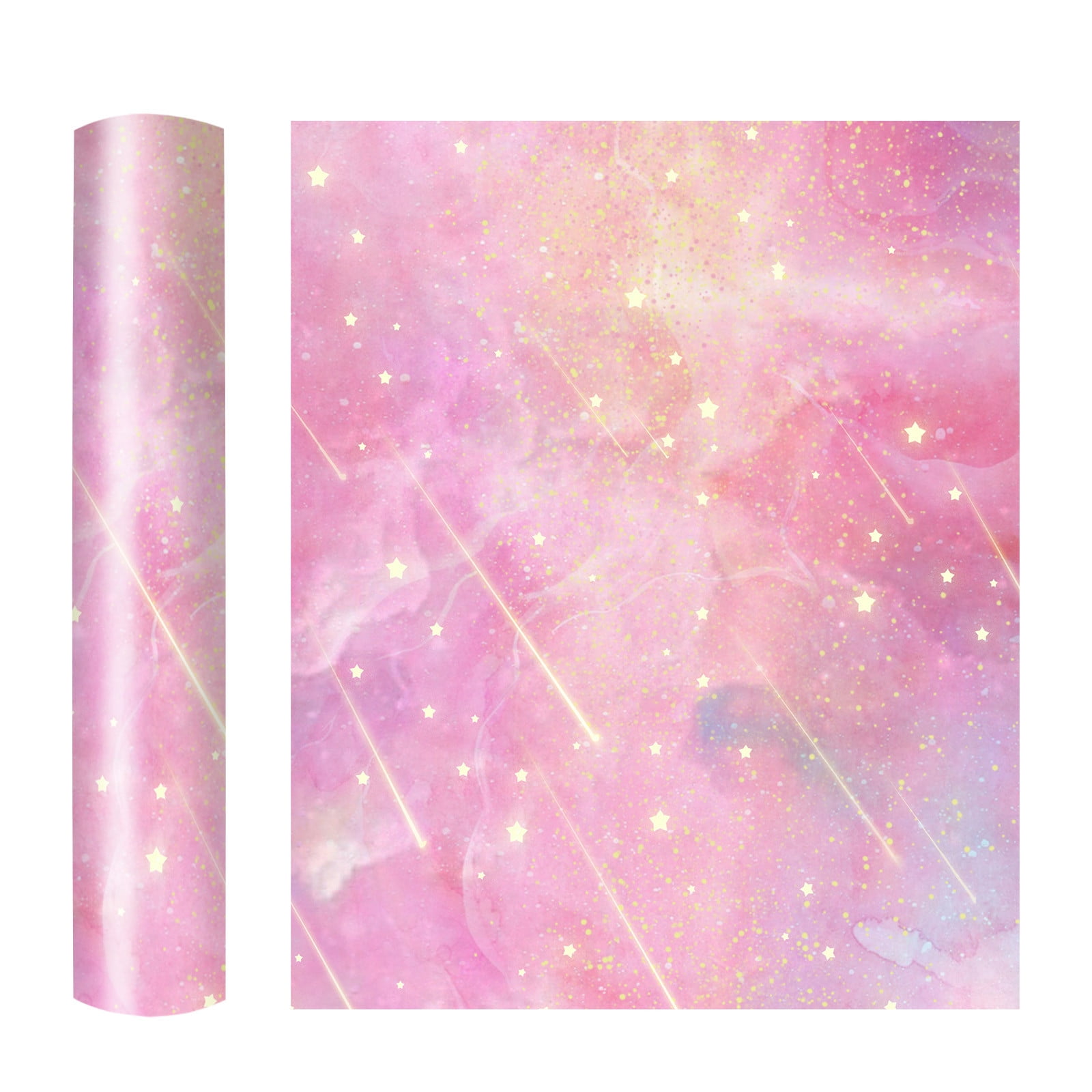 Holographic Heat Transfer Vinyl Rainbow Stripe Pattern Vinyl Vinyl ...