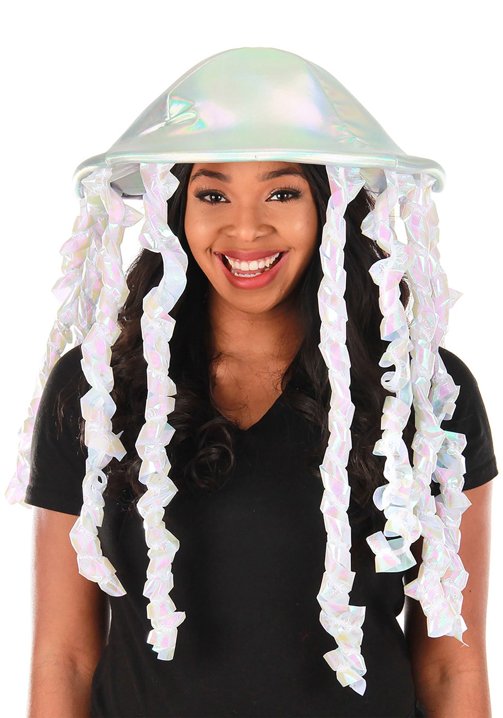 Holographic Jellyfish Plush Hat - Walmart.com