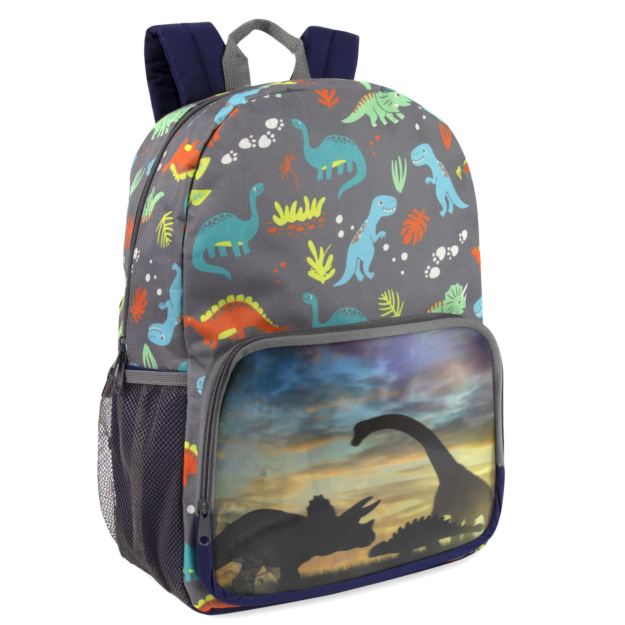 Holographic Lenticular Dinosaur Picture Changing Backpack for Boys ...