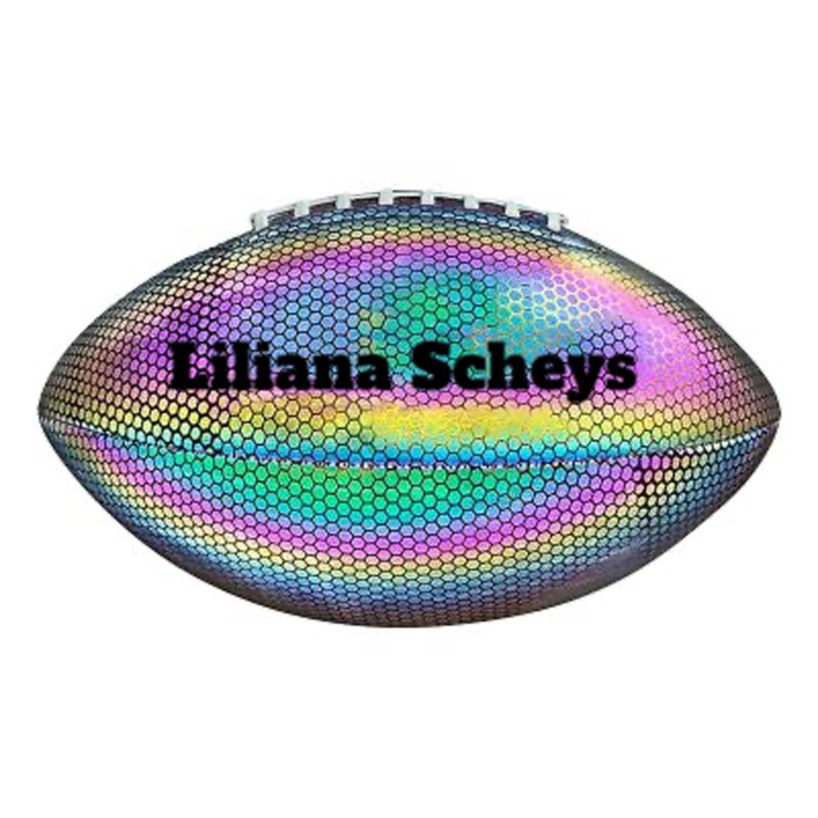 Holographic Luminous Light Up Reflective Football for Night Games ...