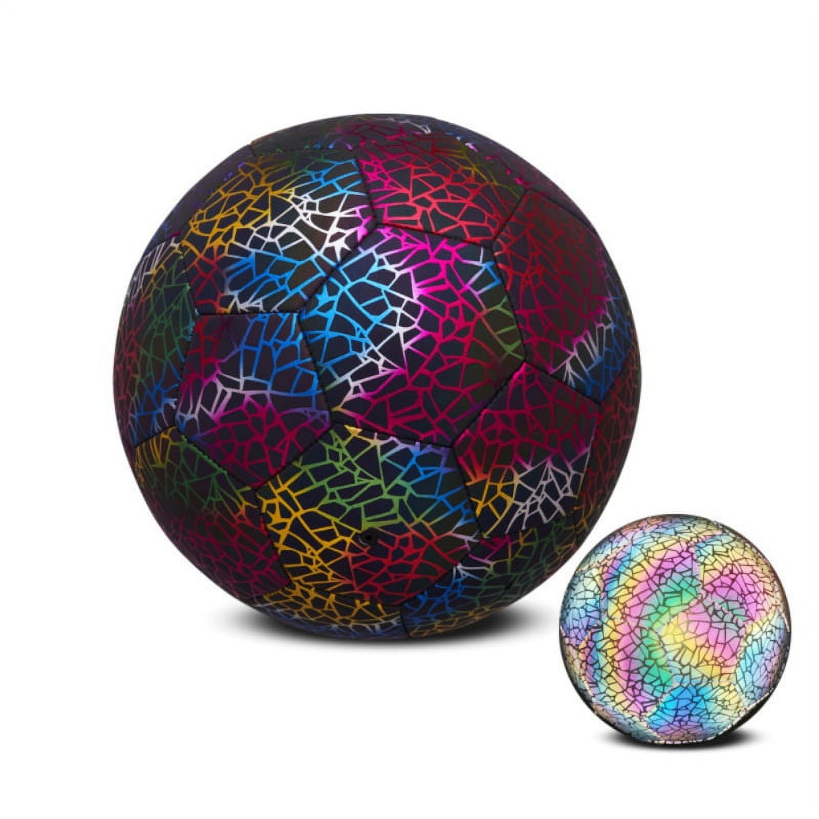 Holographic Luminous Soccer Ball for Night Games & Training, Glowing in ...