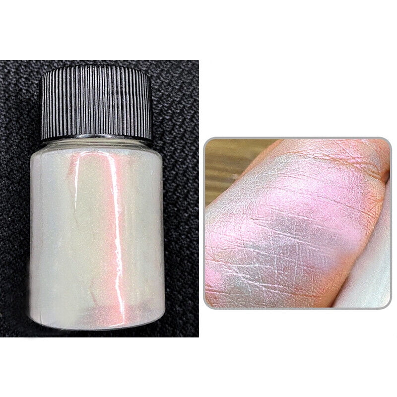 Holographic Neon Shimmer Glitter Nail Pigment Powder Chrome Rubbing ...