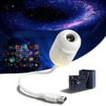 Holographic Night Light Projector, Star Projector Projector 360 ...