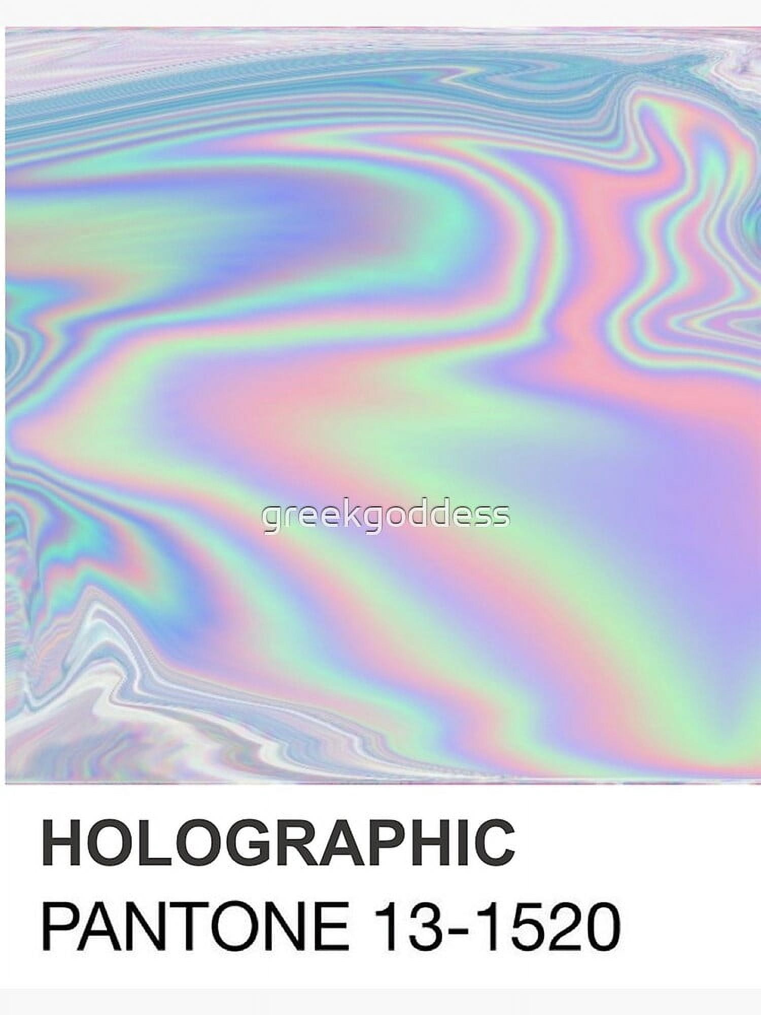 Holographic Pantone Modern Art Decor Unframe - Walmart.com