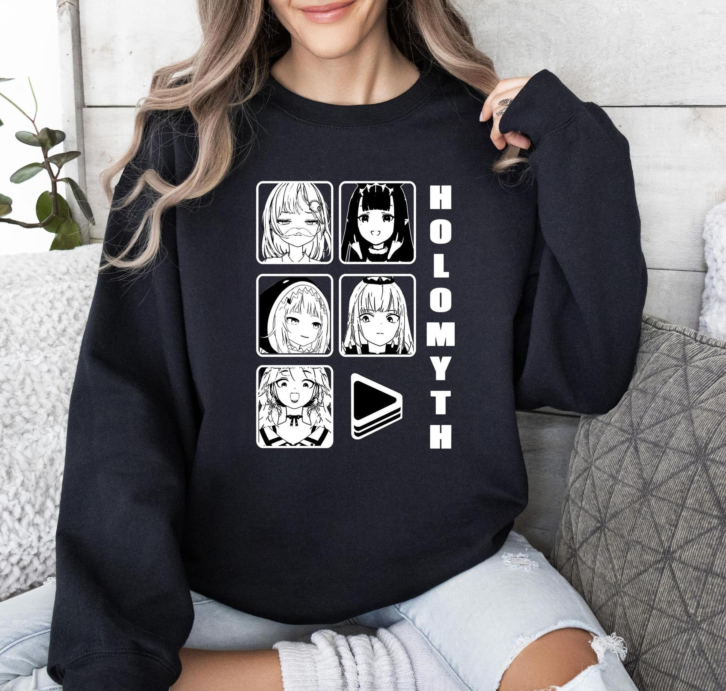 Hololive EN Holomyth Grayscale, Sweatshirt, ANANDHIS - Walmart.com