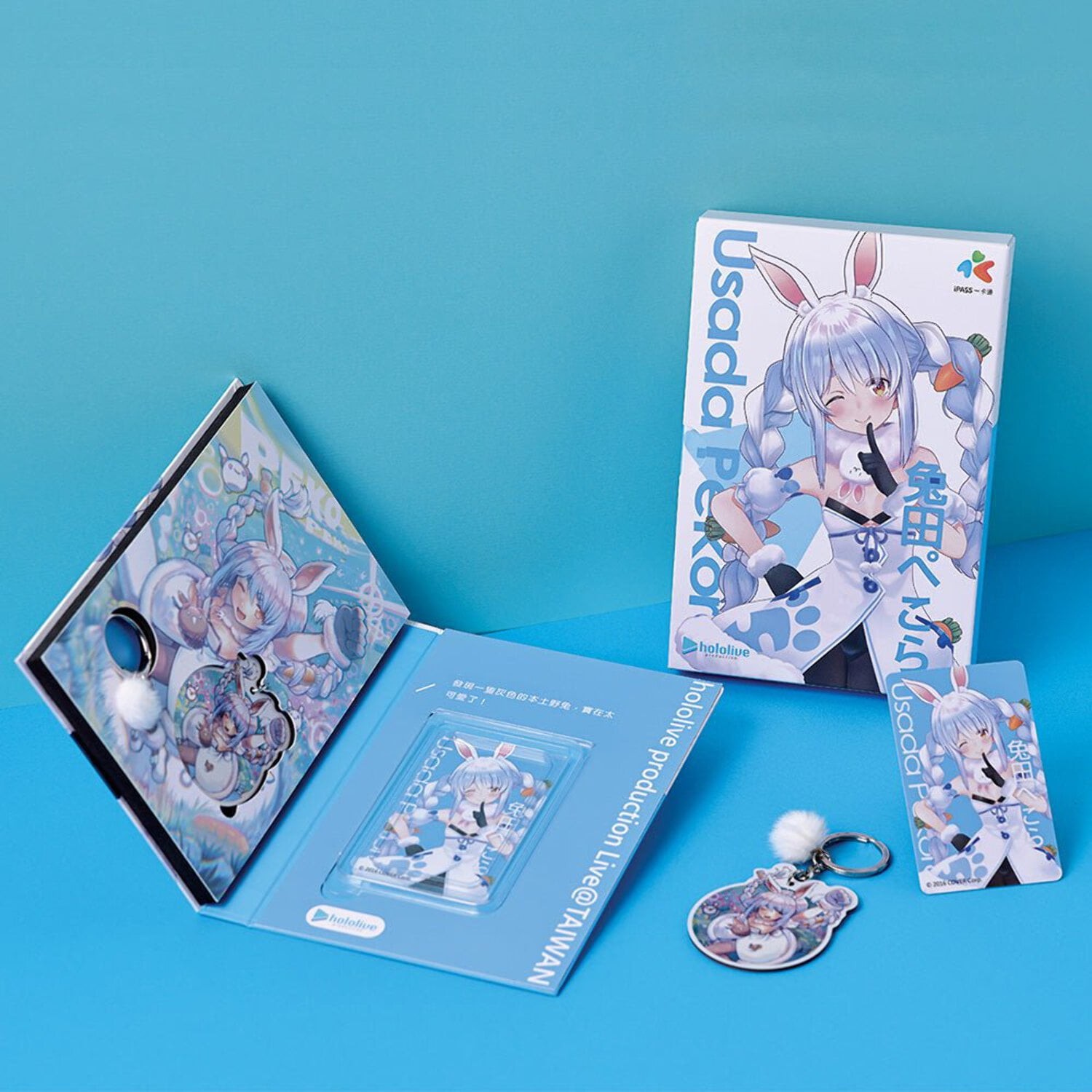 [Hololive] Exclusive Limited Edition IPASS Card and Keychain - Usada ...