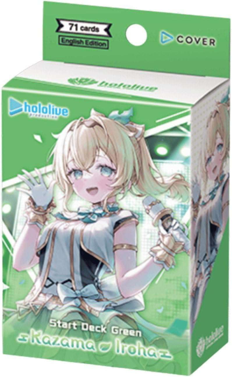 Hololive Trading Card Game Kazama Iroha Start Deck Green [1 Oshi ...