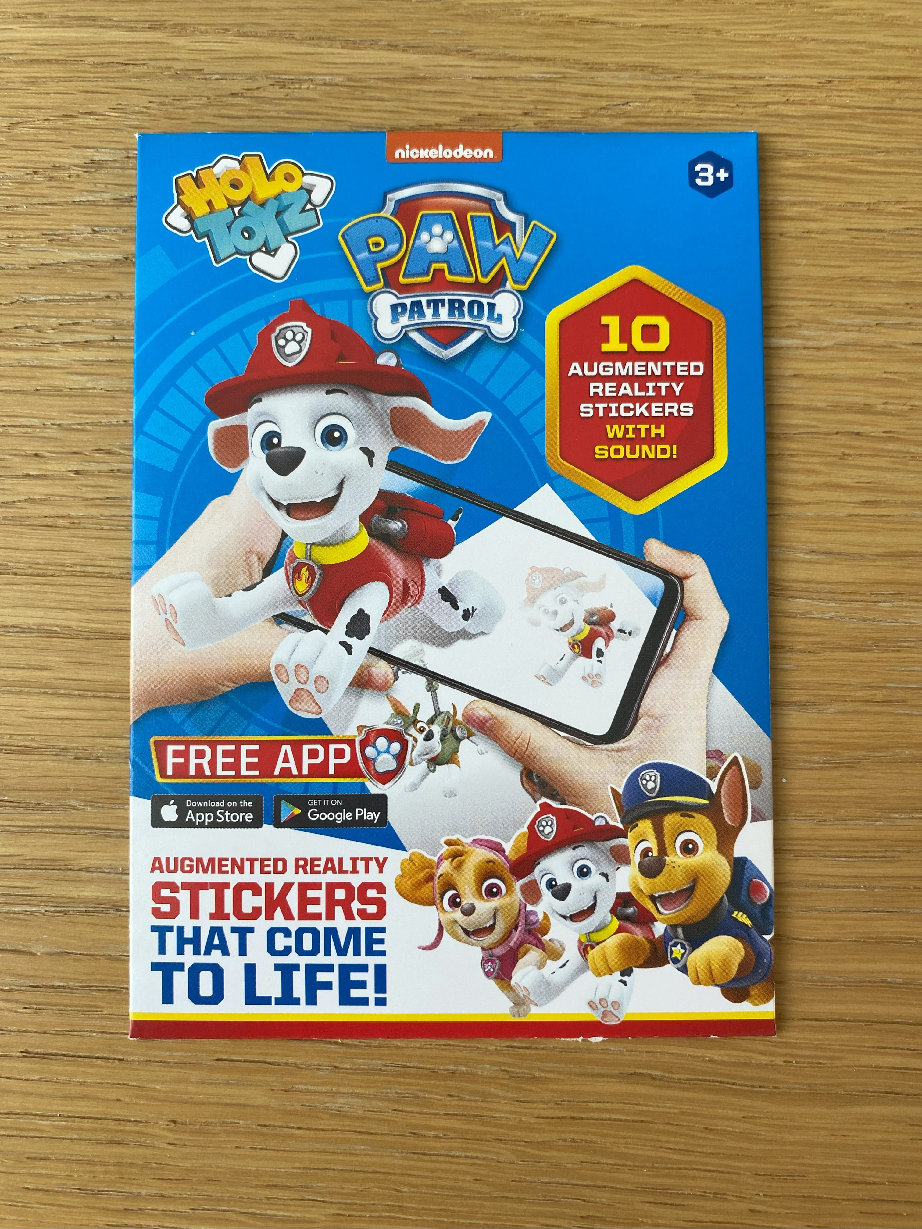 Paw Patrol Augmented Reality Stickers Kids Interactive 3D Animation ...