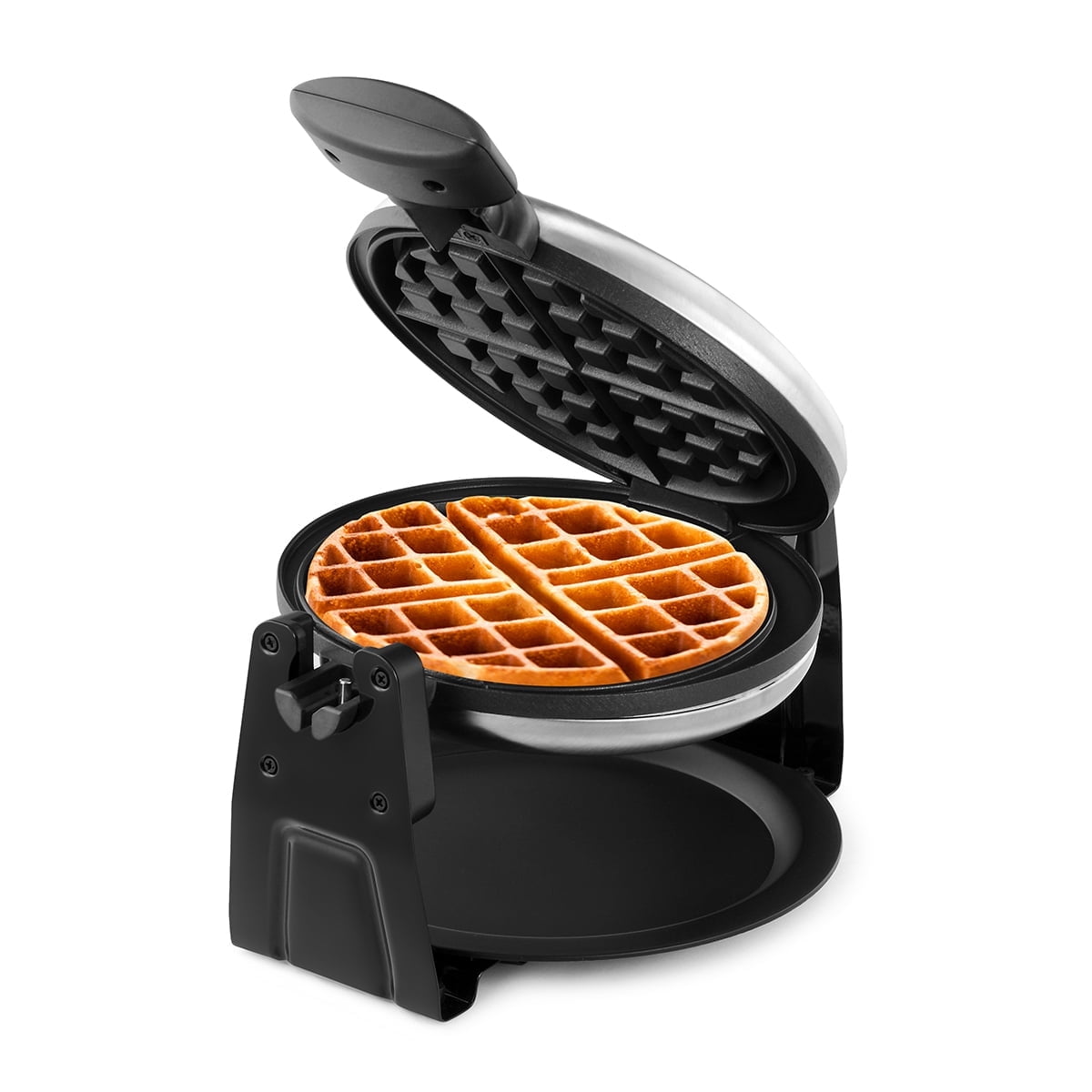 Holstein Housewares Rotary Belgian Waffle Maker with Non-Stick Coating ...