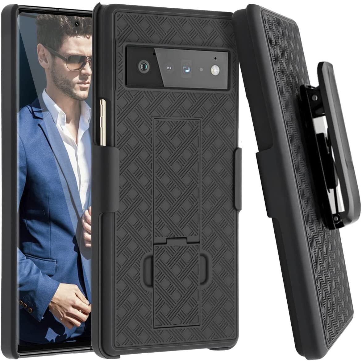 Holster Case Belt Clip for Google Pixel 6 Phones - Swivel Cover ...