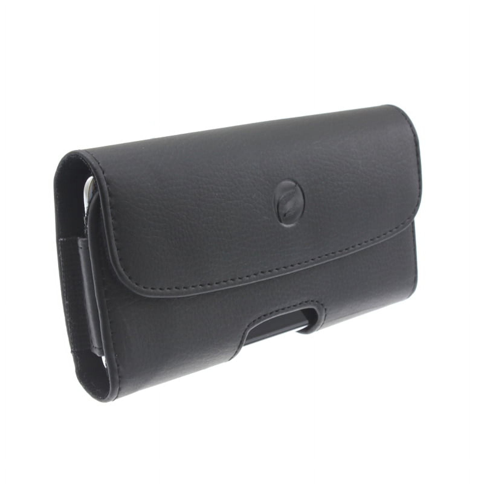 Holster Leather Case Belt Clip Cover Pouch Loops W6P for Samsung Galaxy ...