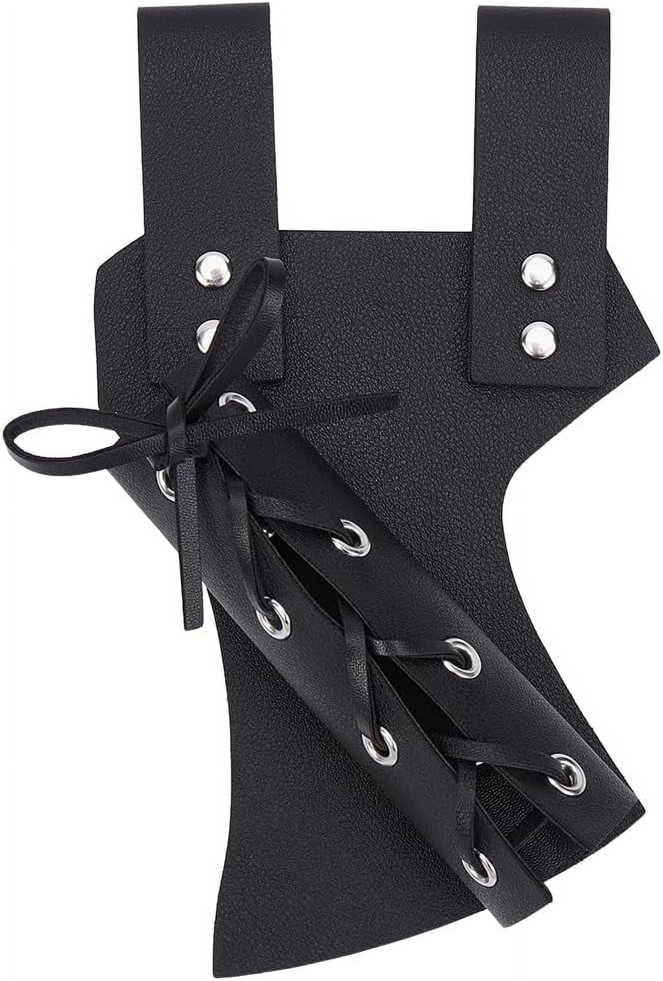 Holsters Black PU Leather Medieval Retro Adjustable Protective Cover ...