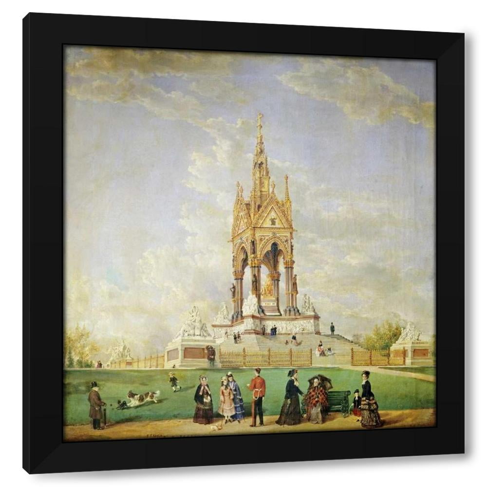 Edwin Frederick Holt 12x13 Black Modern Wood Framed Wall Art Titled ...