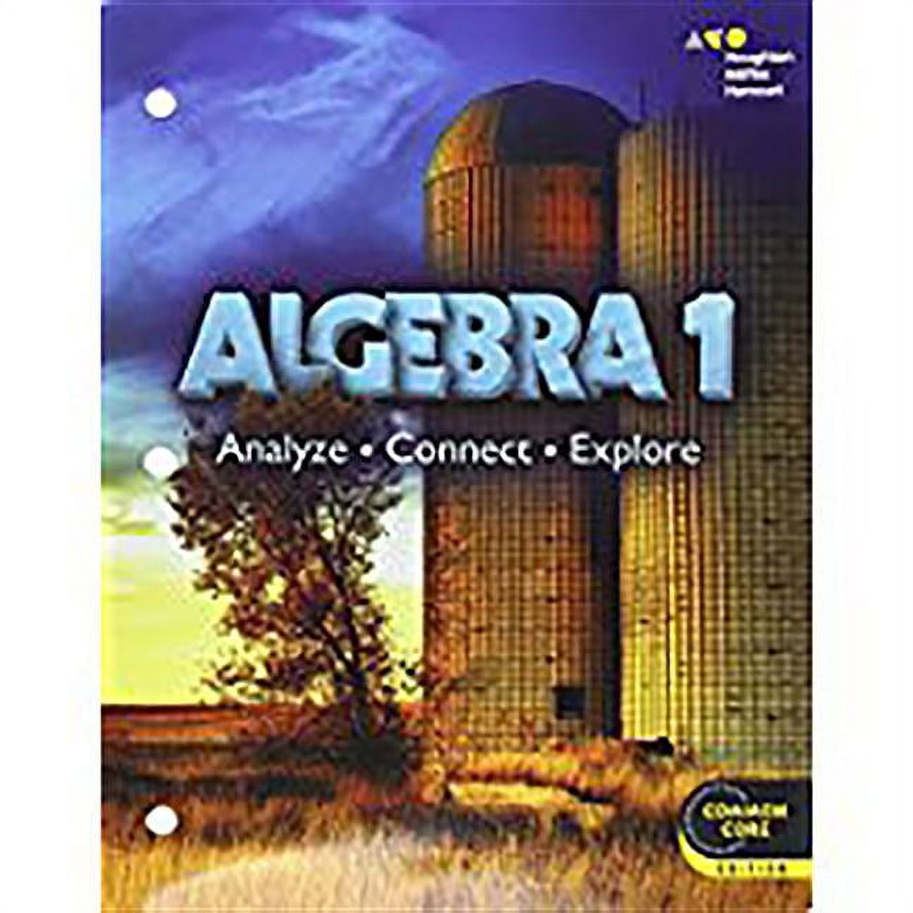 Holt McDougal Algebra 1 Student Interactive Worktext 2014, (Paperback ...