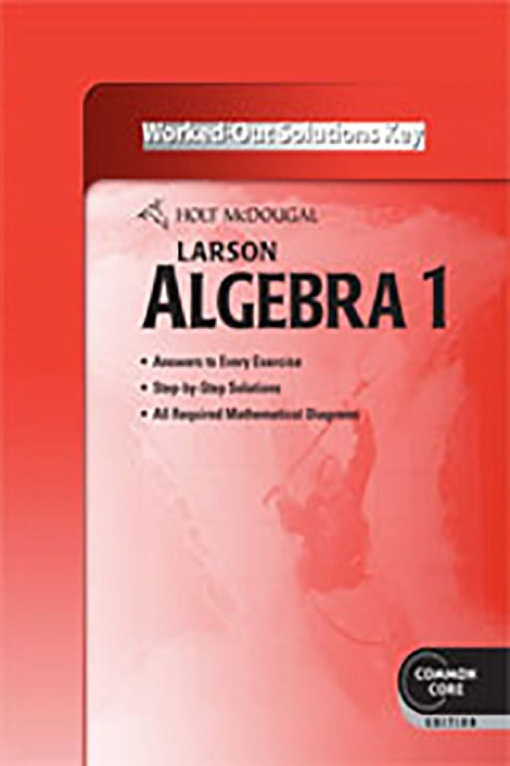 Holt McDougal Larson Algebra 1: Holt McDougal Larson Algebra 1: Common ...